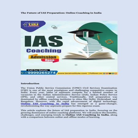 The Future of IAS Preparation - Online Coaching in India.pdf