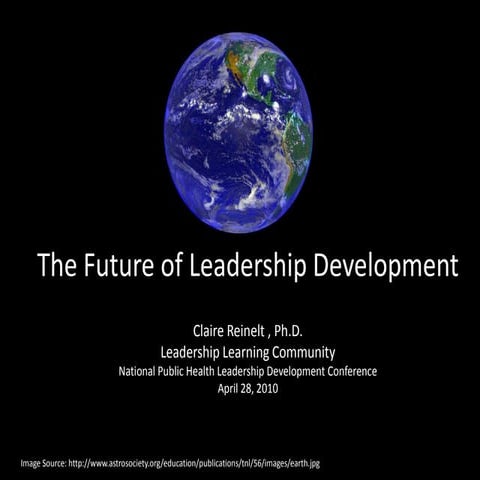 The Future of Leadership Development | PDF
