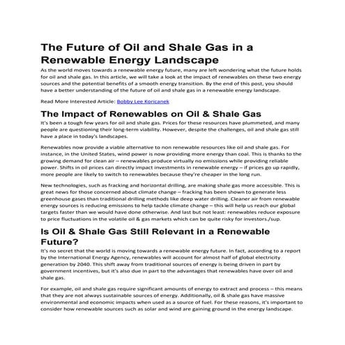 How the Energy Transition is Reshaping the Oil and Gas Sector 2024.pdf
