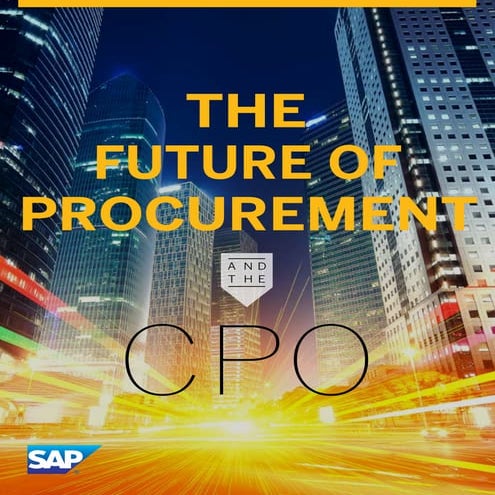 The future of procurement and the cpo whitepaper | PDF