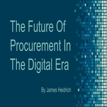 The Future of Procurement in the Digital Era | PPTX