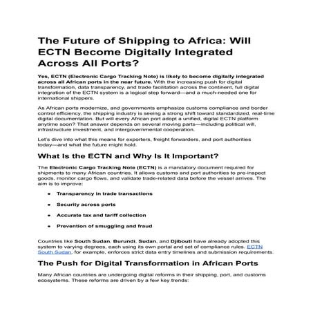 The Future of Shipping to Africa_ Will ECTN Become Digitally Integrated Across All Ports.pdf