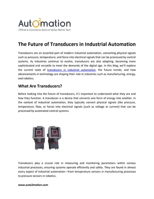 THE FUTURE OF INDUSTRIAL VALVE MANUFACTURING: INNOVATIONS AND TRENDS ...