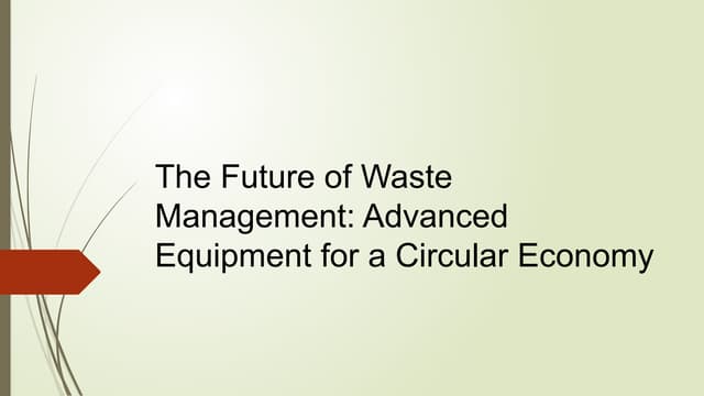 Artificial Intelligence (AI) in Waste Management.pptx