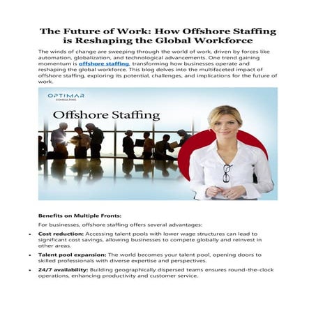 Offshore Legal Staffing Solution - Aeren | PPTX