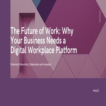 The Future of Work Embracing the Digital Workplace | PDF
