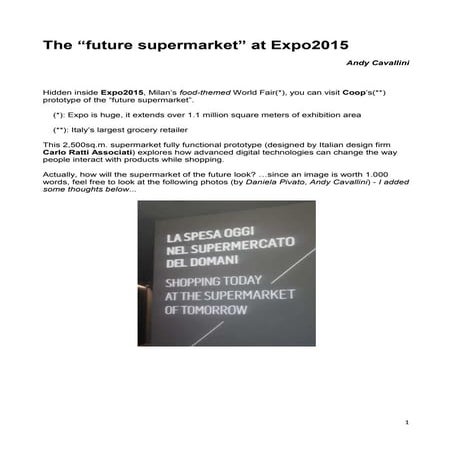 The Future of Supermarket Racks: Trends and Innovations | PDF