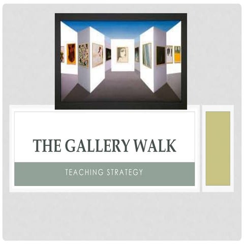 The gallery walk | PPTX