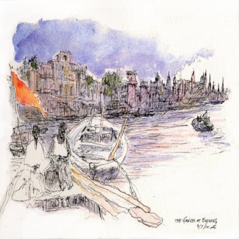 The ganges at evening | PDF