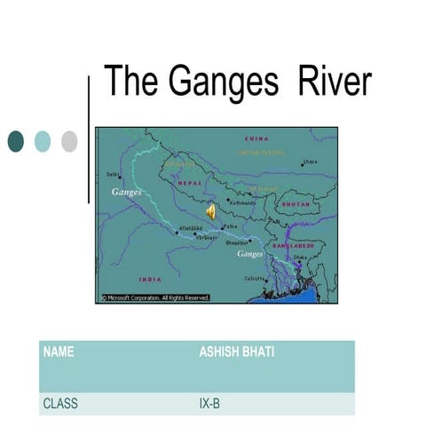 The ganges river | PPT