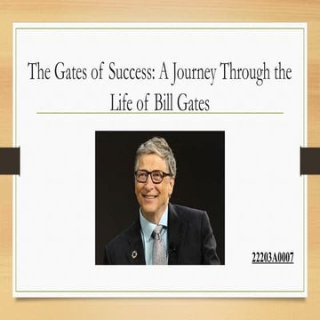 THE HISTORY OF BILL GATES PRESENTATION .pptx