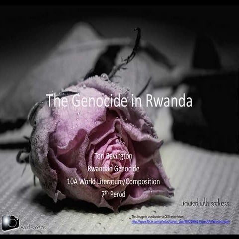 The genocide in rwanda tori | PPT