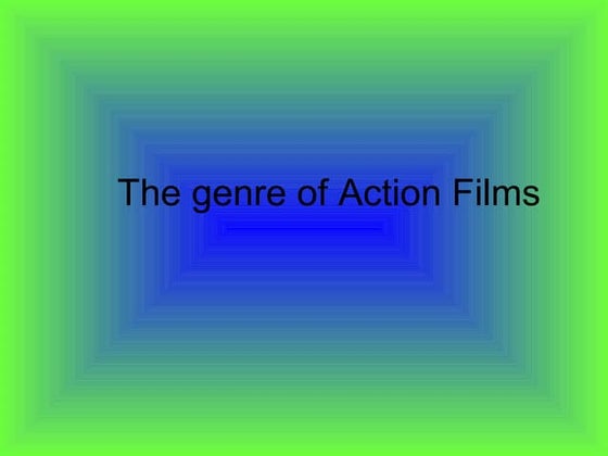 Conventions of the action genre | PDF