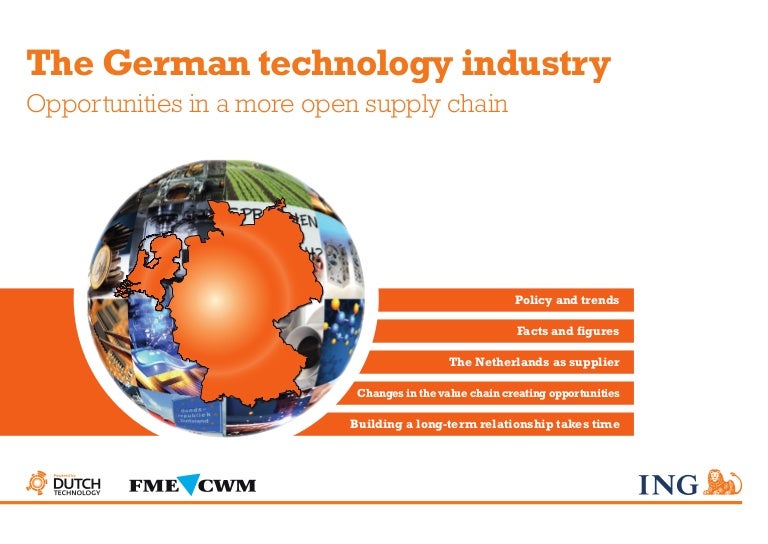 The German technology industry. Opportunities in a more open supply c…