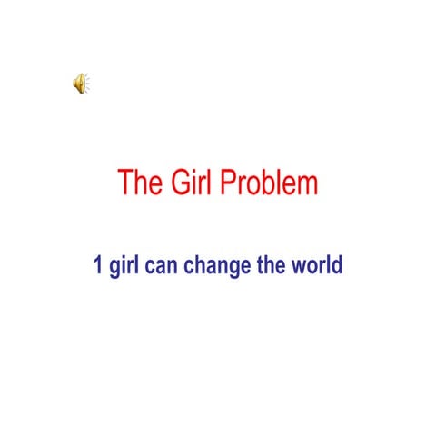 The Girl Problem | PPT