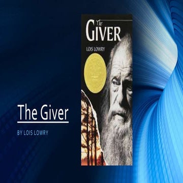 The giver ppt ch 4 6 | PPTX