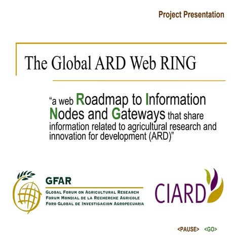 The Global Ard Web Ring New | PPT