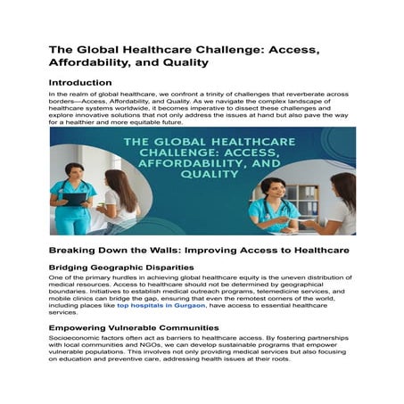The Global Healthcare Challenge_ Access, Affordability, and Quality.pdf