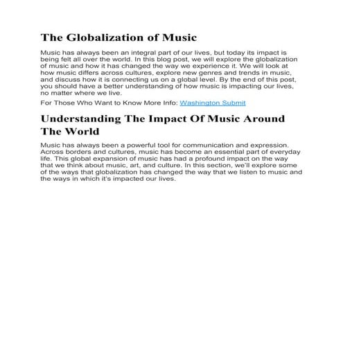 The Globalization of Music.pdf