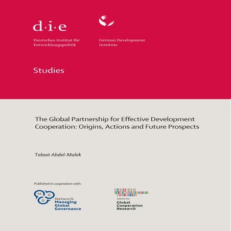 The Global Partnership for Effective Development | PDF
