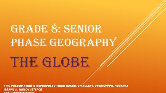 Geography Grade 8 - Trade and transport around the world | PPT