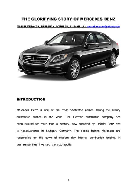MERCEDES-BENZ | PPT