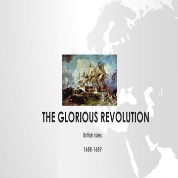 The glorious revolution | PPTX