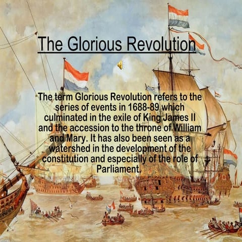 Glorious Revolution Painting