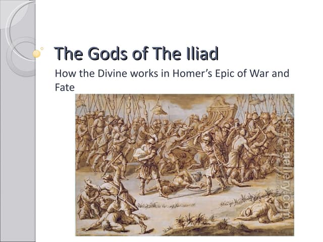 Iliad by Homer | PPTX