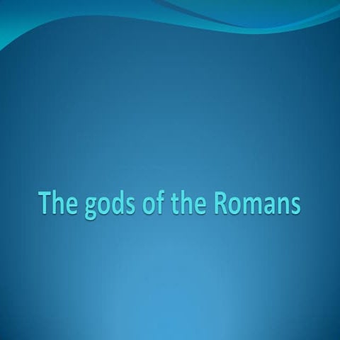 Greek gods | PPTX