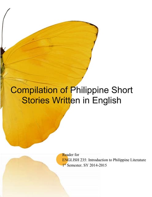 Philippine Literature (Short Story) - 'The Bread of Salt' | PDF