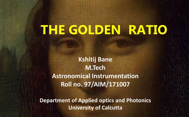 Golden Ratio: Definitions and Applications on Graphical Representations ...