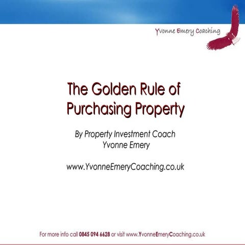 The golden rules of purchasing property | PPT