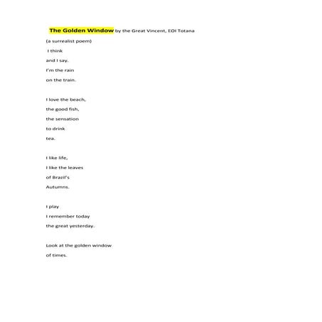 The golden window | PDF