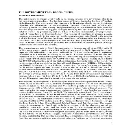 THE GOVERNMENT PLAN BRAZIL NEEDS.pdf