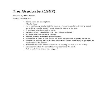 The graduate | DOCX
