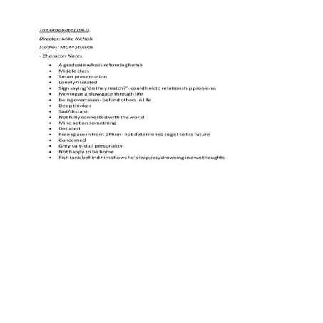 The graduate analysis | DOCX