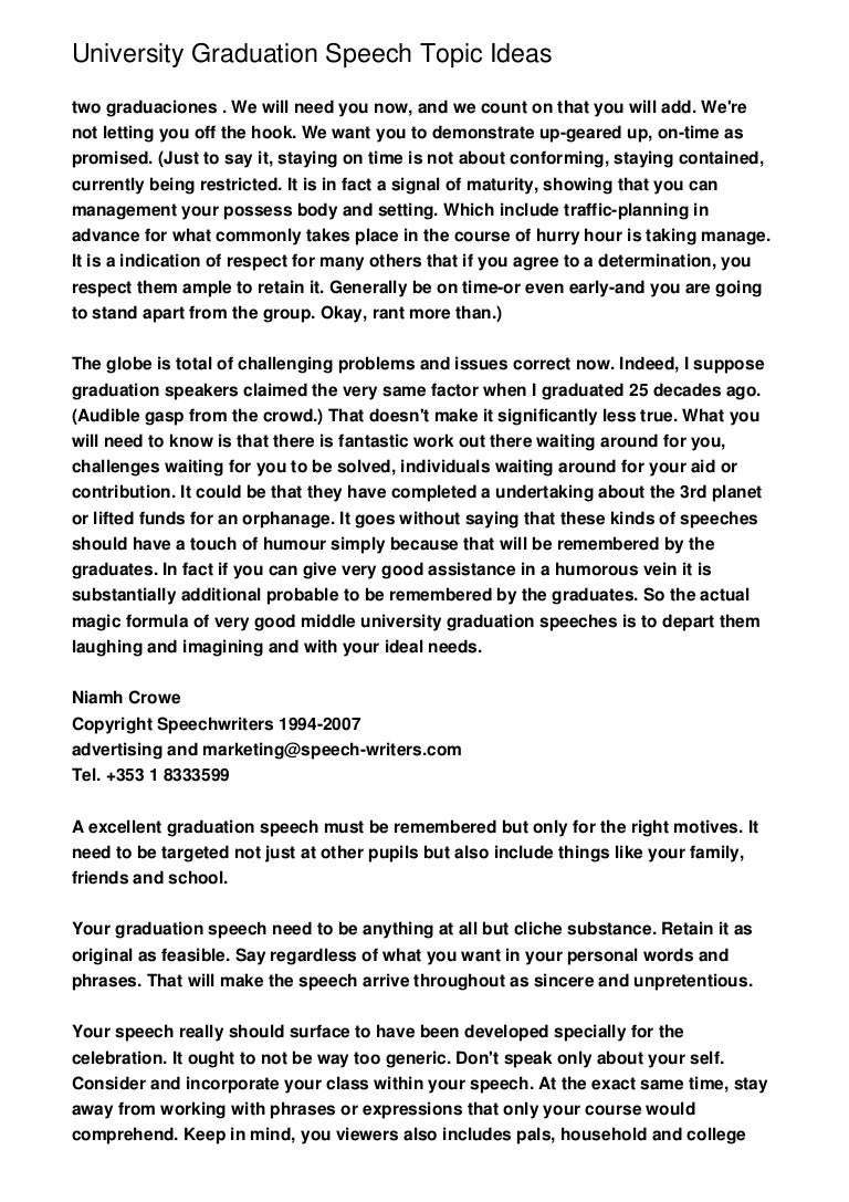 University Graduation Speech Topic Ideas university-graduation-speech-topic-ideas