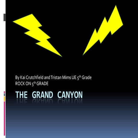 The Grand Canyon | PPTX