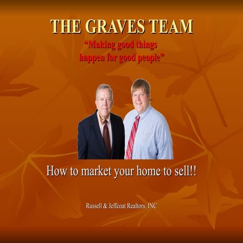 The Graves Team Listing Presentation | PPT