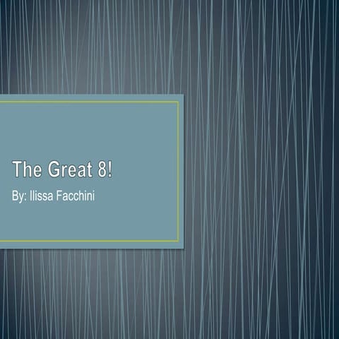 The Great 8 Principles of Teaching | PPTX