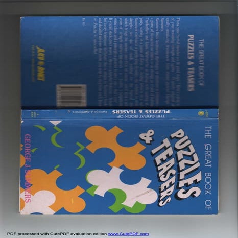 The great book of puzzles and teasers | PDF