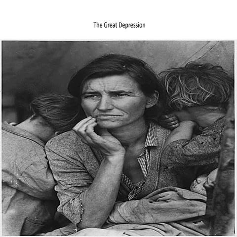 The Great Depression | PPTX