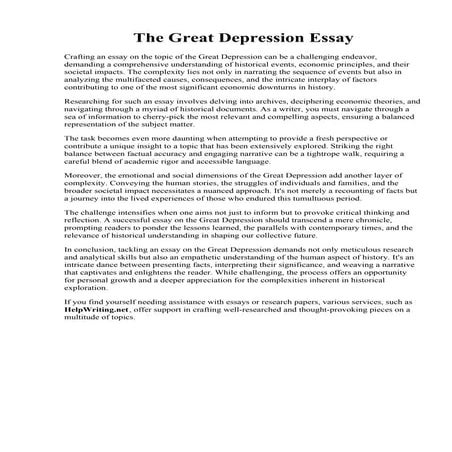The Great Depression Essay.pdf
