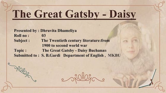 The great gatsby | PPT