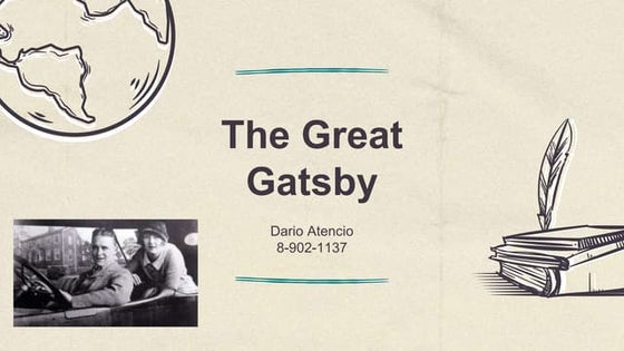 The great gatsby | PPTX