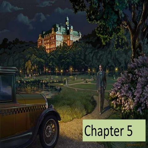 "The Great Gatsby" Chapter 5 | PPTX