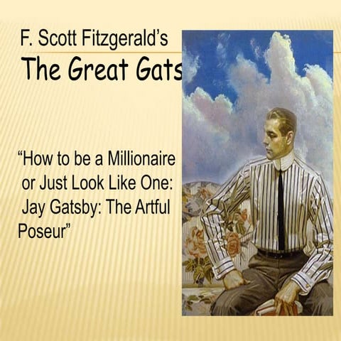 The great gatsby end of book review and ideas | PPTX
