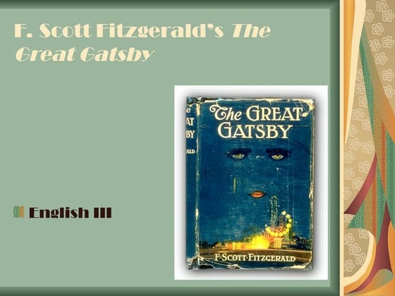 The great gatsby | PPT