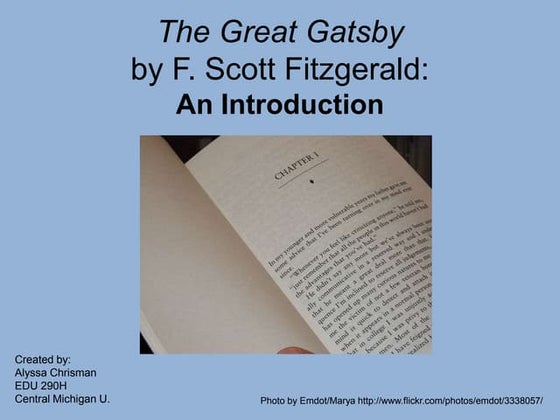 The great gatsby | PPT